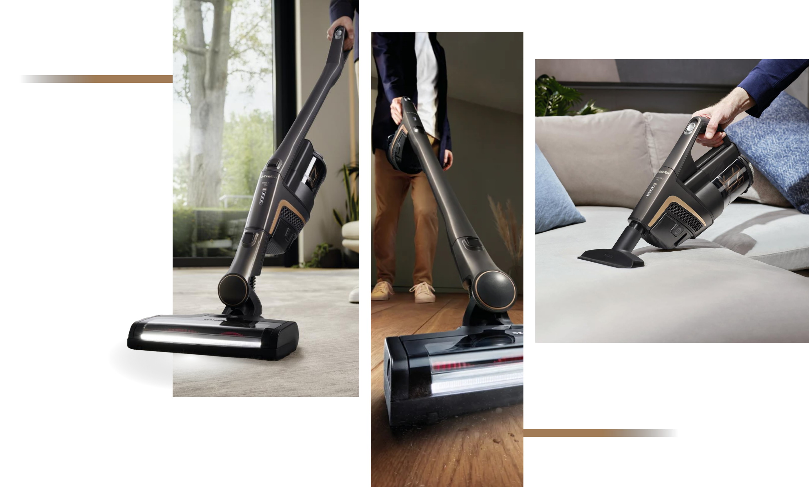 Jeden odkurzacz, trzy możliwości – poznaj nowe modele Miele Triflex ...